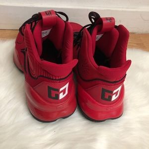 Li-Ning | Shoes | Lining Red Basketball Sneakers High Top Athletic ...